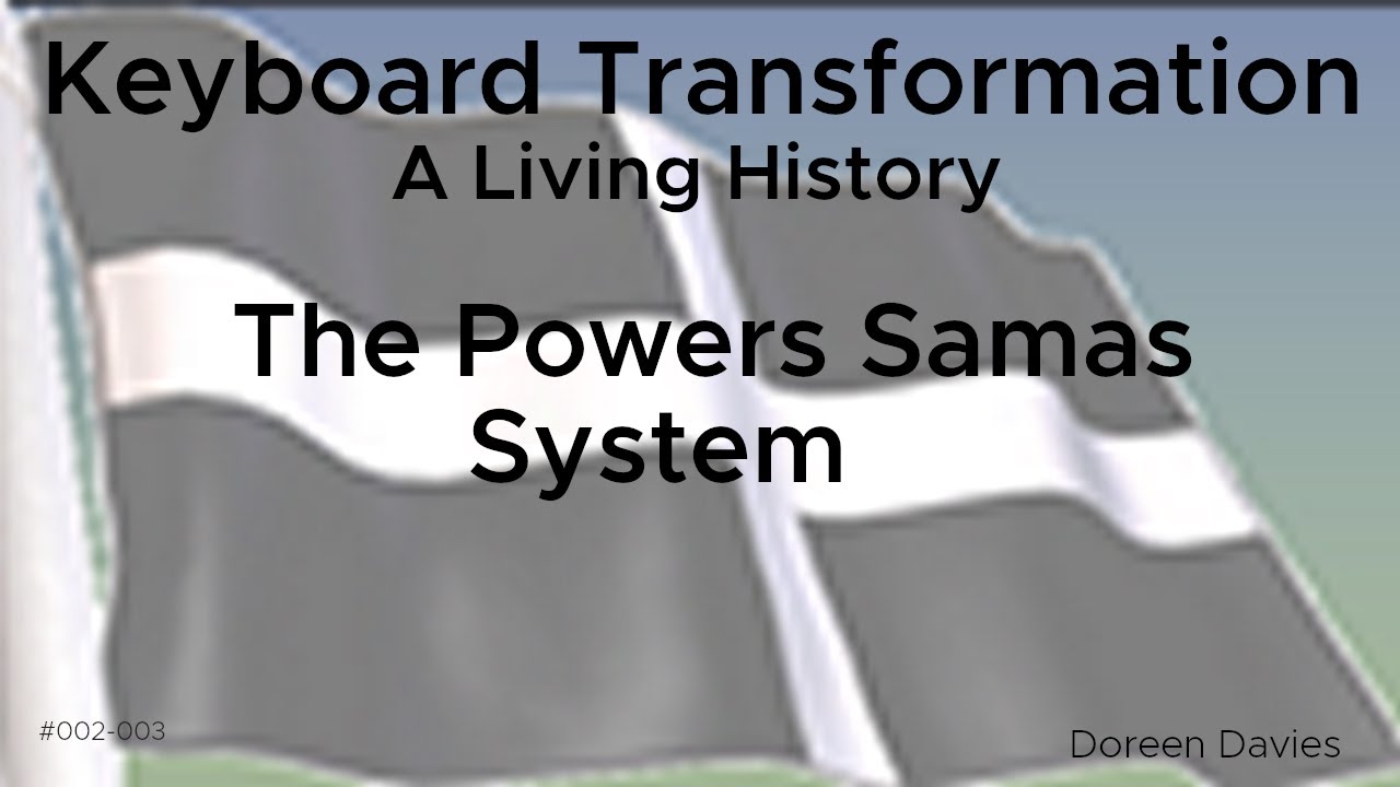 the Powers Samas System - YouTube