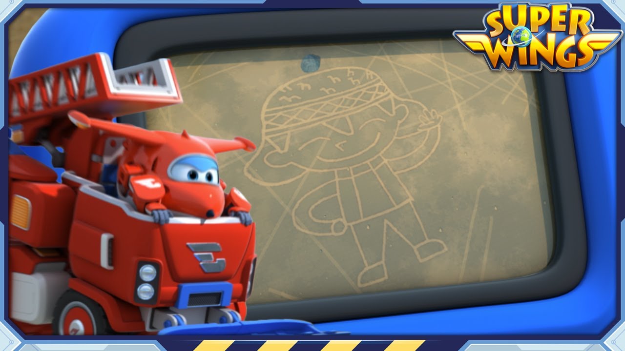 [SUPERWINGS Top5] Let's Draw Together! | Superwings | Super Wings | Top ...