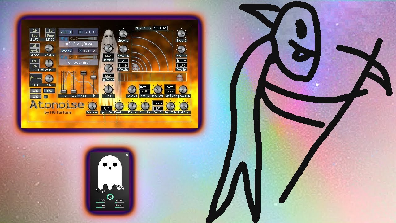 Atonoise + Ghost Tones Synth Plugin Review HG Fortune Faded Instruments ...
