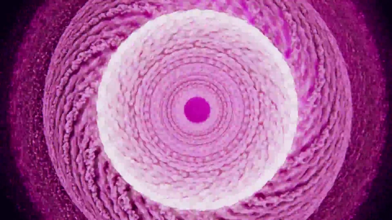 Spinning Star Spiral #Mandala - 3d Particle #Animation - YouTube