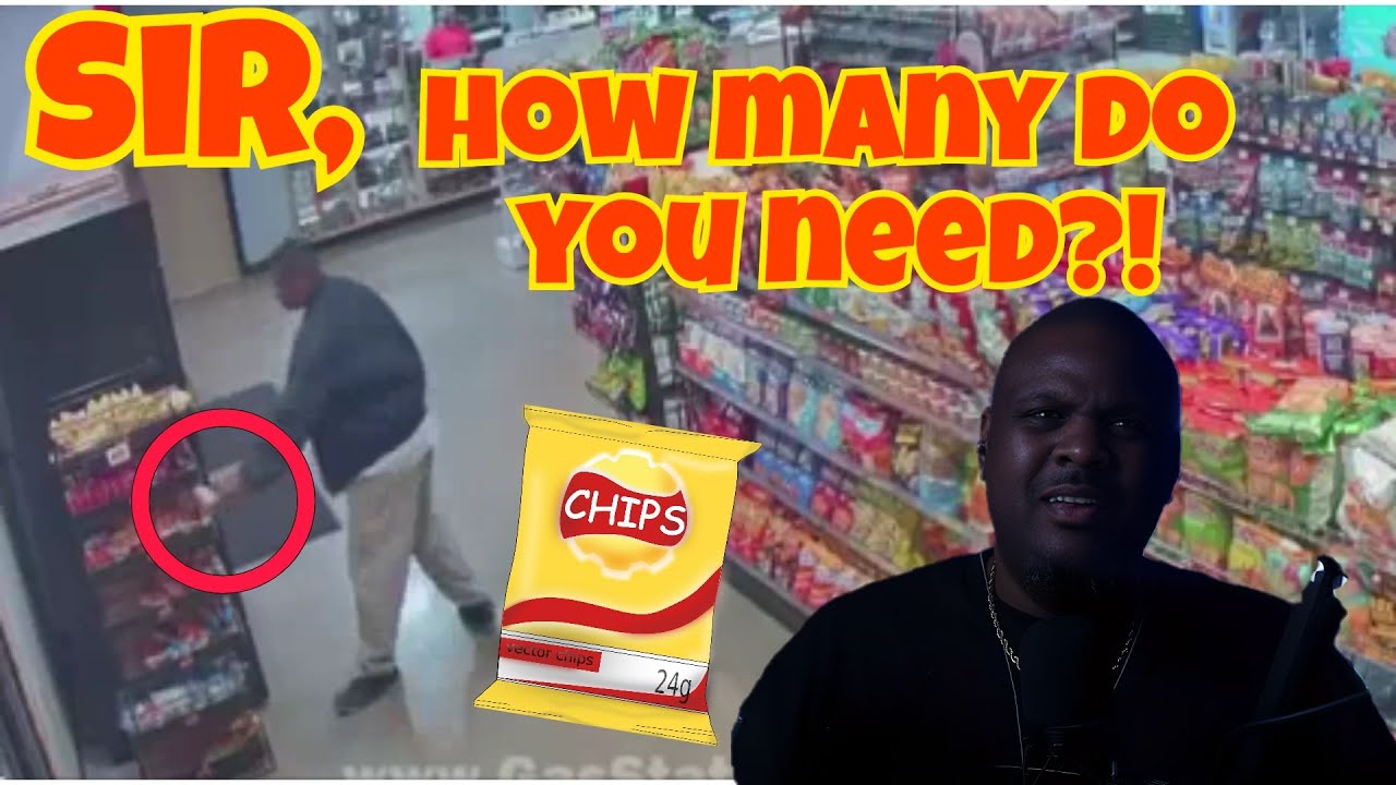 MAN STEALS MULTIPLE BAGS OF CHIPS! @GasStationEncounters - YouTube