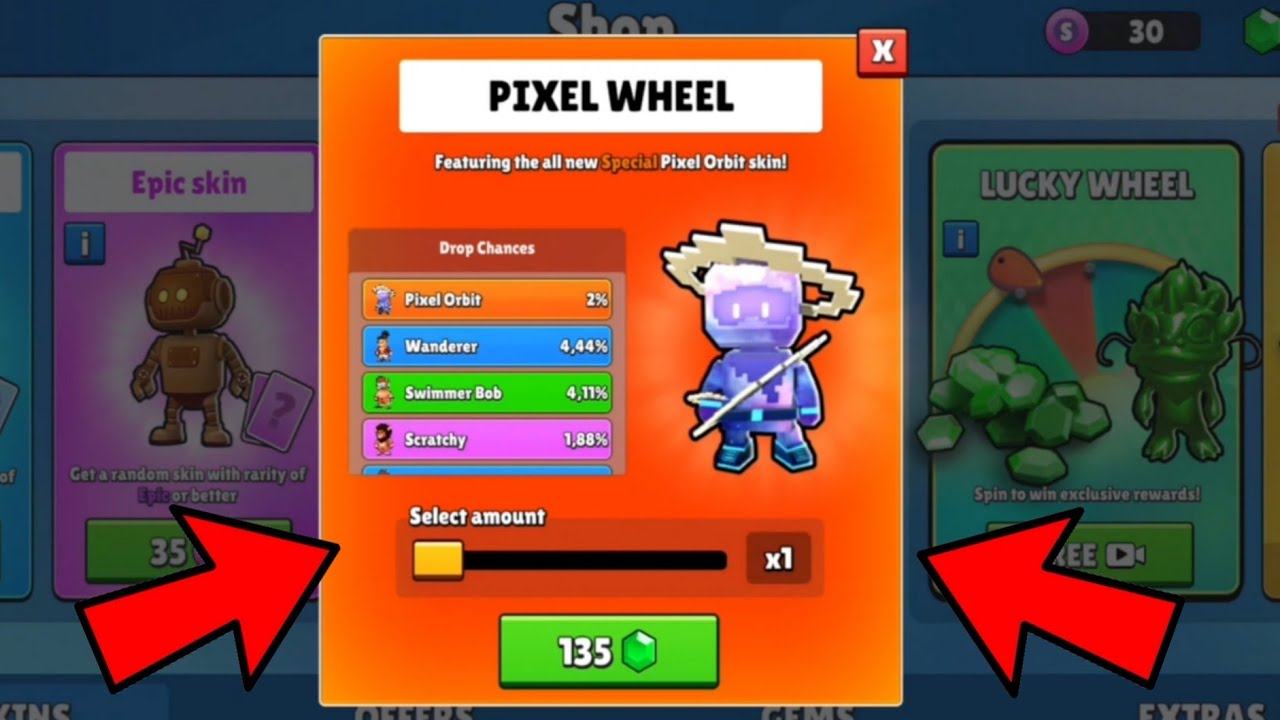 NOUL SKIN PIXEL ORBIT! - YouTube