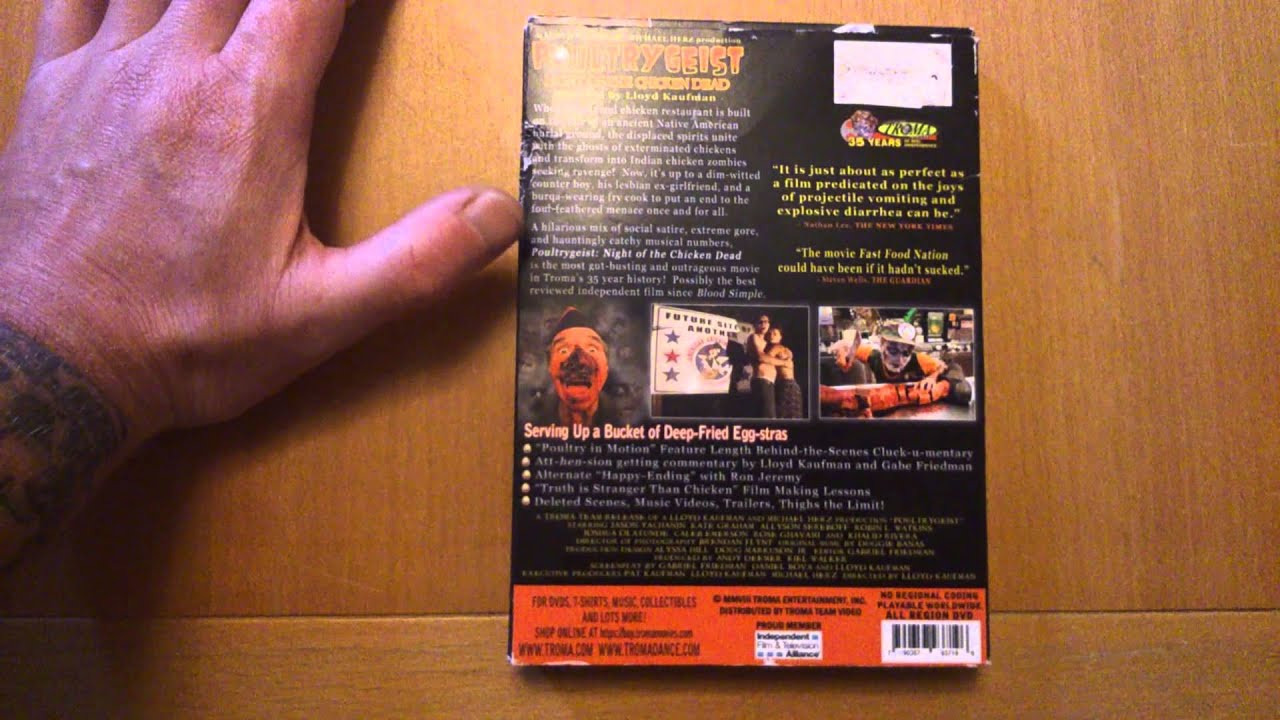 poultrygeist night of the chicken dead dvd - YouTube