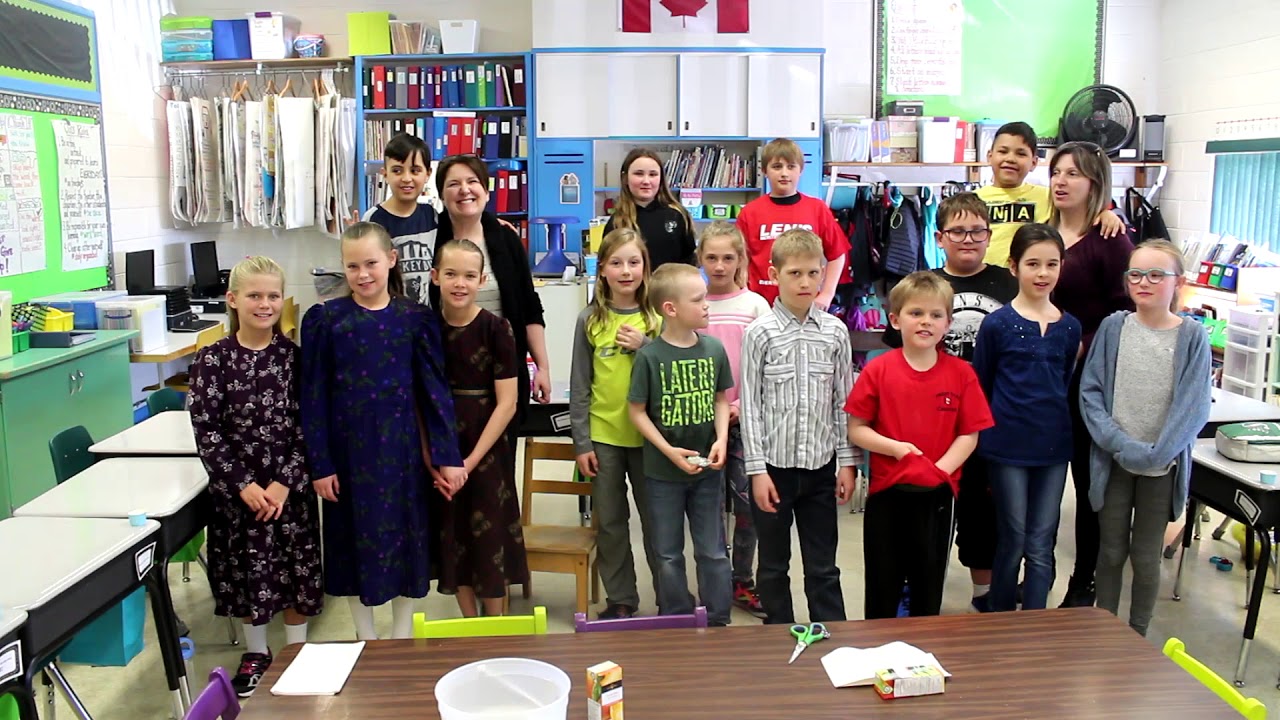 March Classroom of the Month - Ponteix School - YouTube