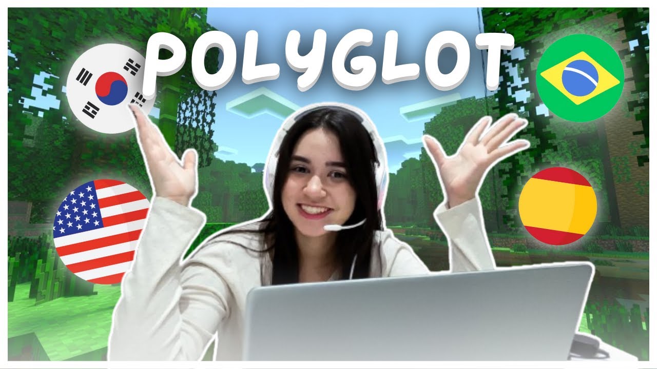 Polyglot Plays MINECRAFT in Foreign Languages - YouTube
