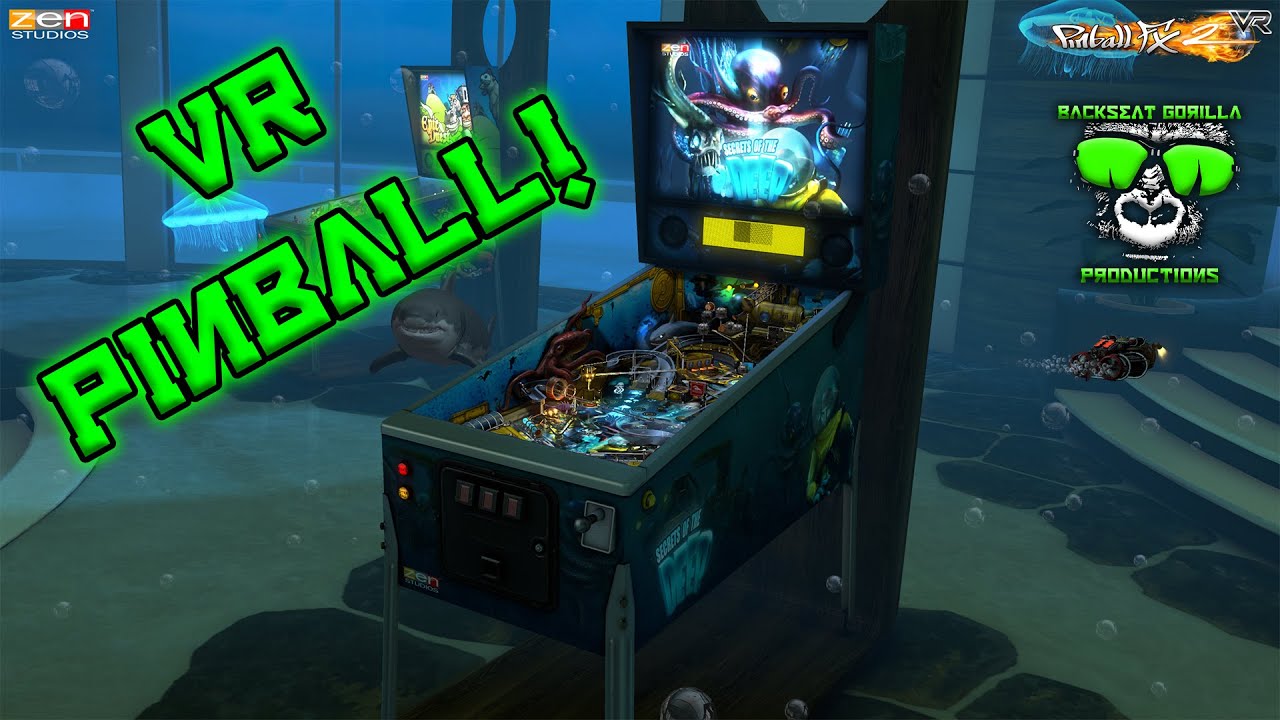 Pinball in Virtual Reality! Valve Index - Pinball FX2 VR - YouTube