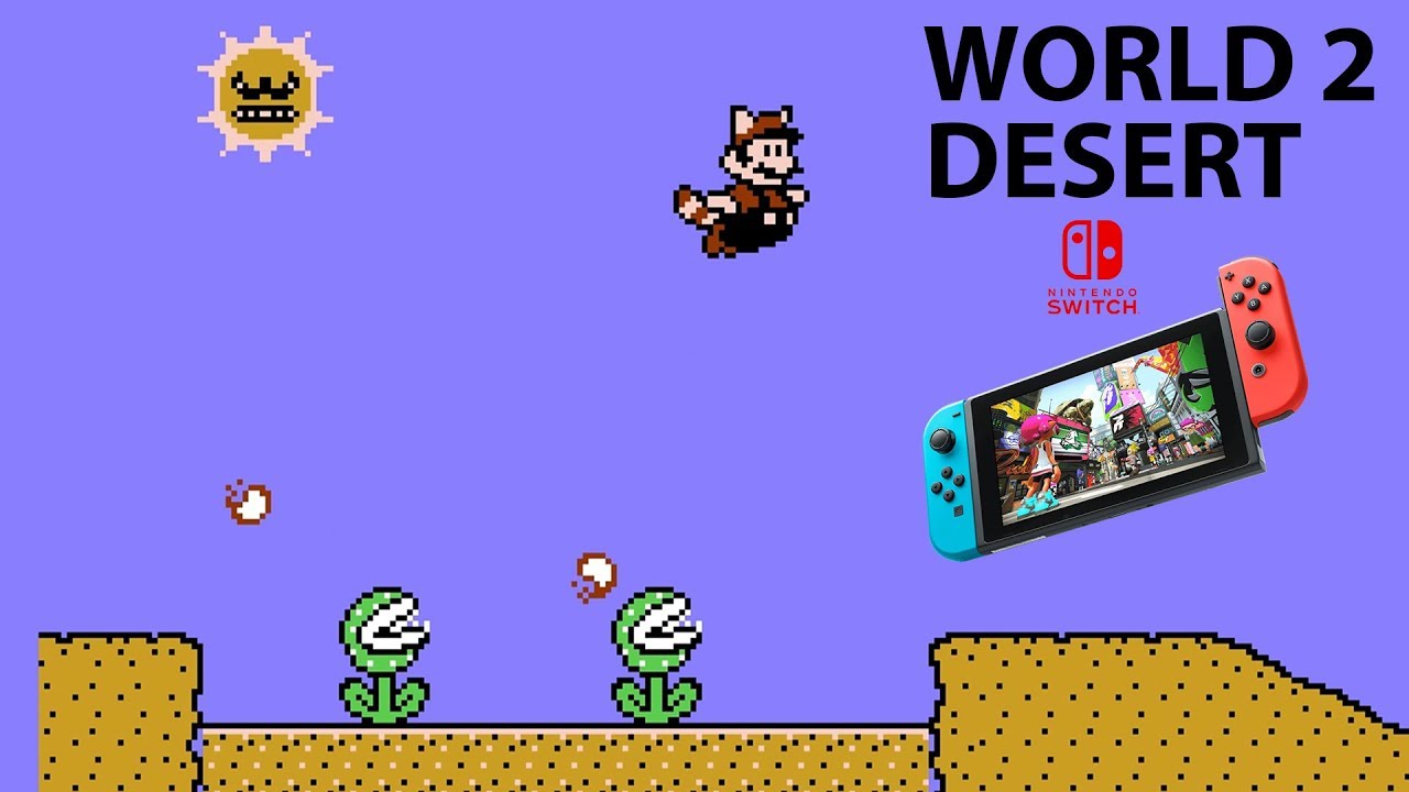 Super Mario Bros 3 World 2 Desert Nintendo Switch [ 1080p 60 FPS ...