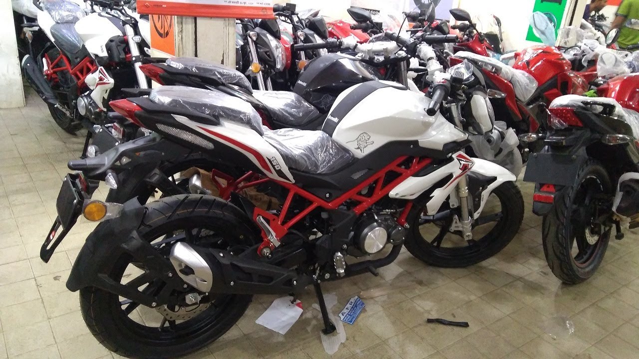 2018 Benelli TNT 150 Naked-Sport White Colour Walkaround ...