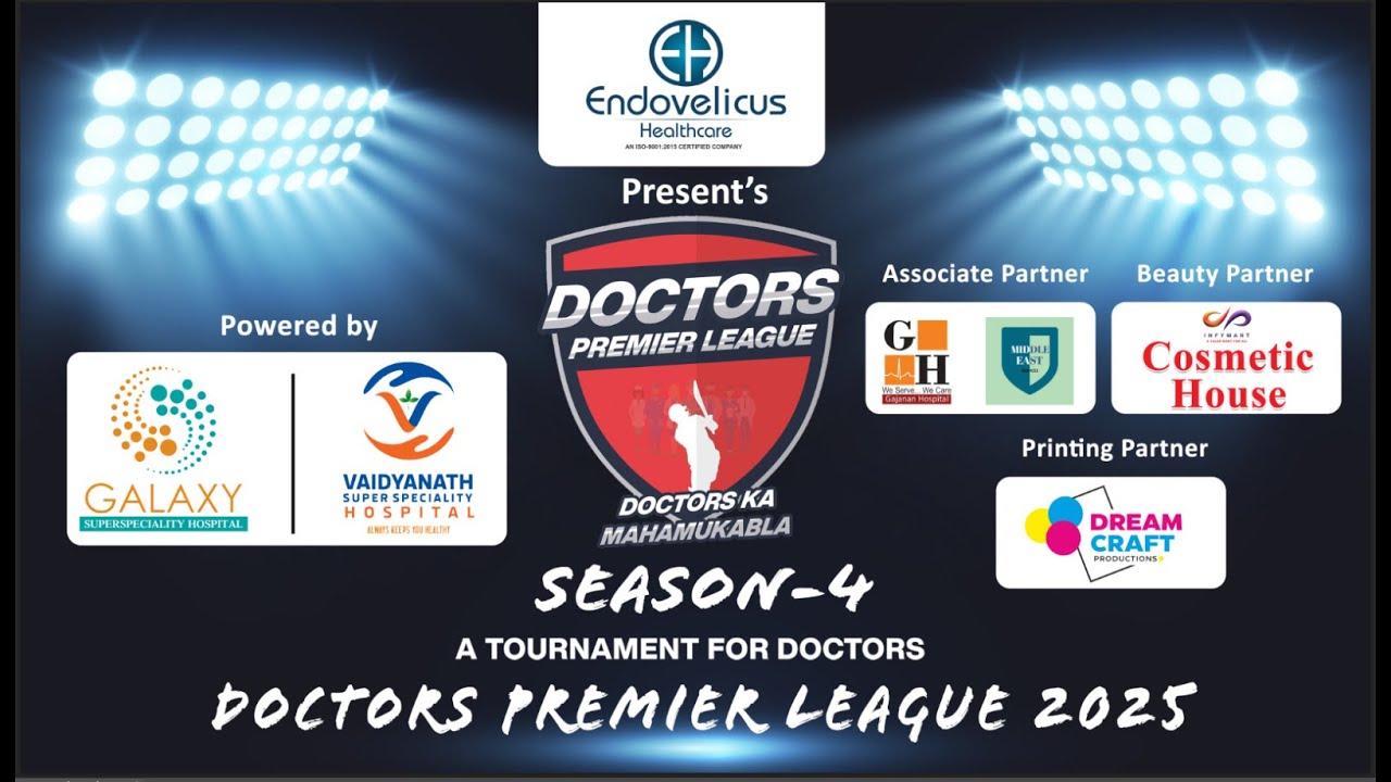 Endovelicus Healthcare Doctors Premier League Season IV-2025 - YouTube