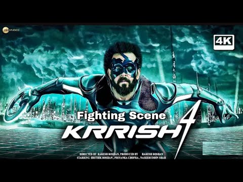 Krrish 4 Fighting Scene |Hrithik Roshan and Kangana Ranaut | priyanka chopra .