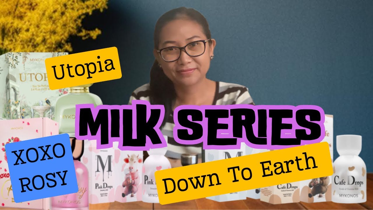 MYKONOS MILK DROPS | PINK DROPS | CAFE DROPS | DOWN TO EARTH | XOXO ...