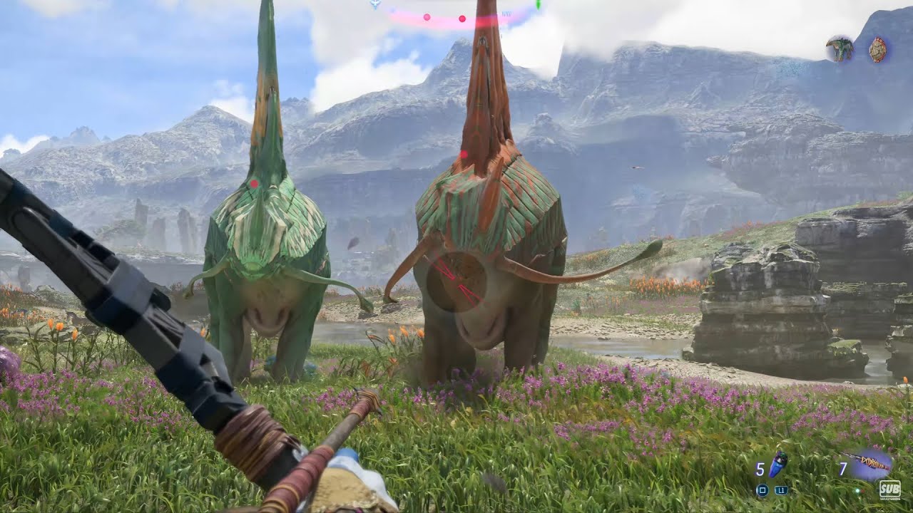 Fighting a SOUNDBLAST COLOSSUS in Avatar Frontiers of Pandora... - YouTube