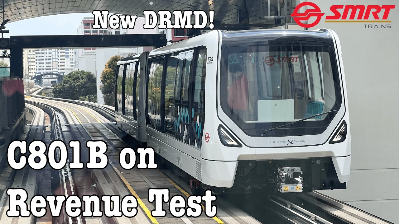 [C801B Revenue Test] 135/136 New DRMD + Motor Sound - YouTube