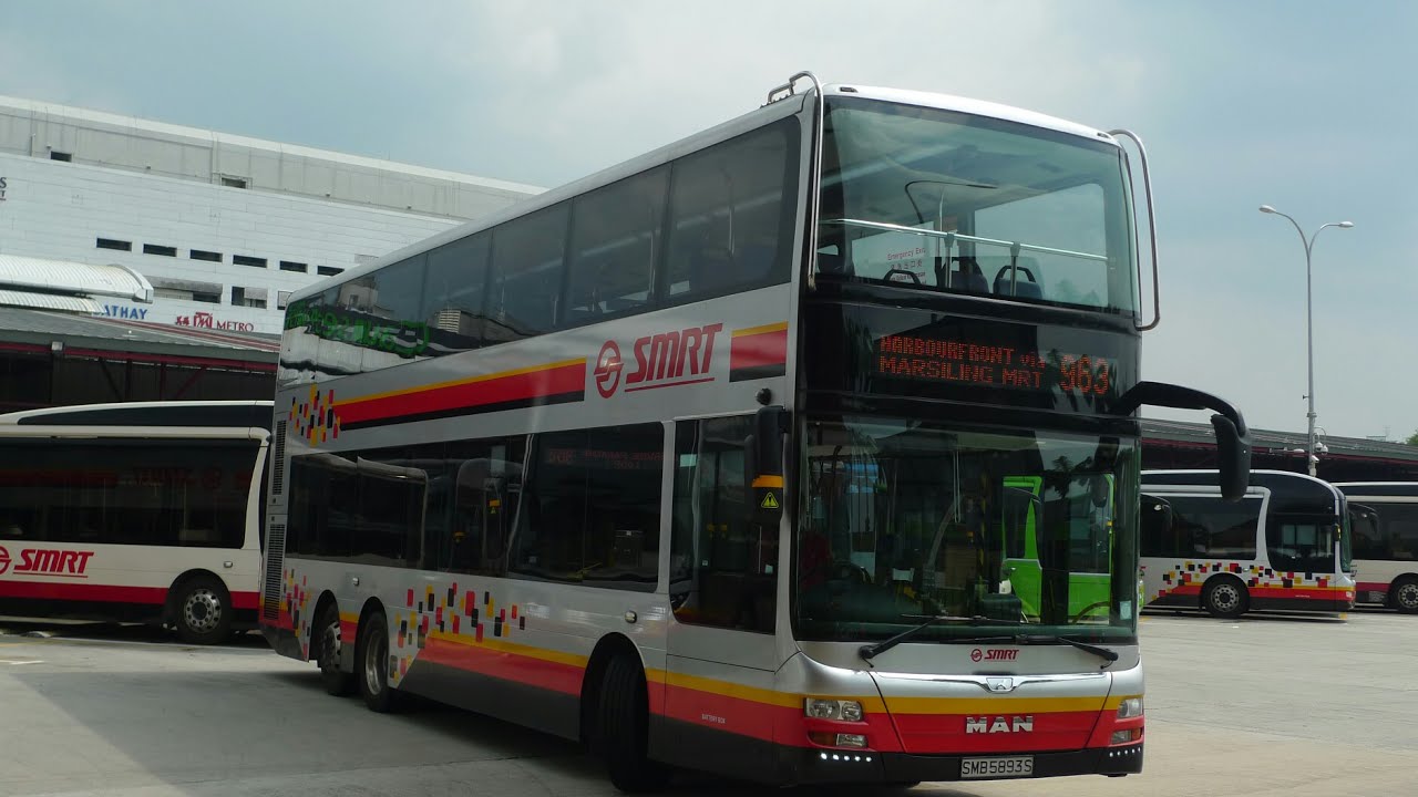 SMRT Bus Service 963, SMB5892U - YouTube