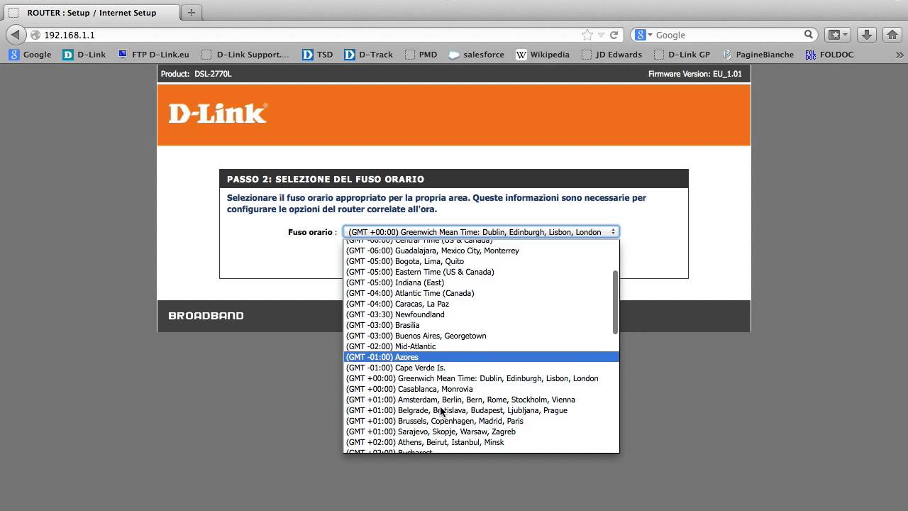 D-Link Tutorial - Configurare il DSL-2770L per il collegamento ad ...
