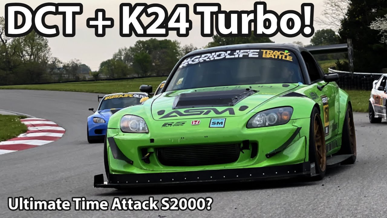 DCT-Swapped K24 Turbo S2000, the SuperK - Time Attack Rivals #8 - YouTube