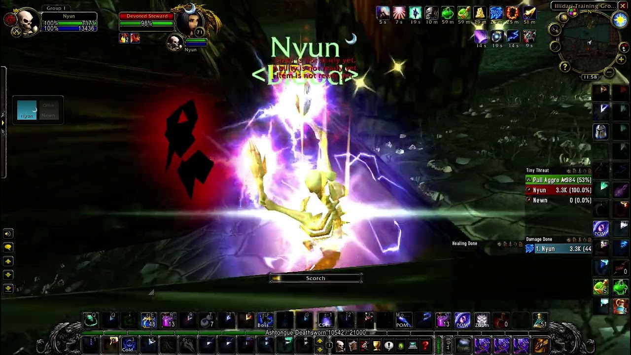 Black Temple Mage SOLO Farm - - YouTube