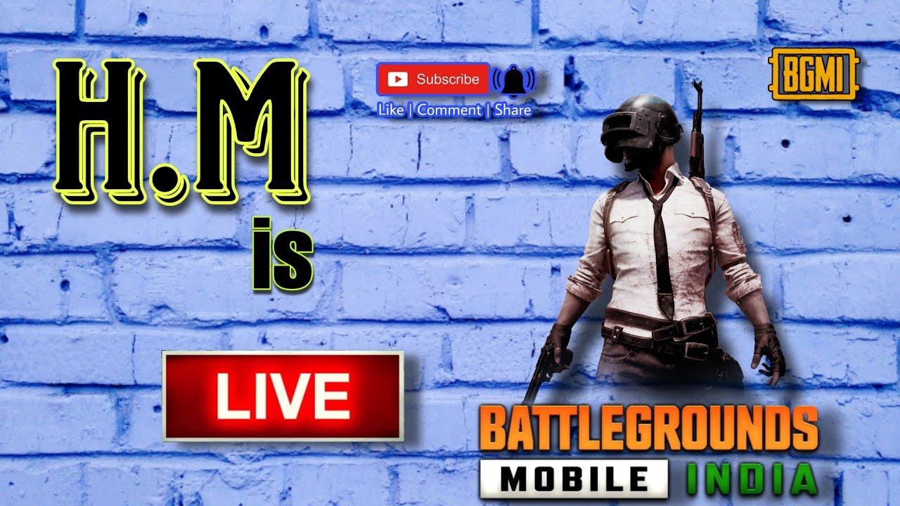 H.M Is Live BGMI #trending #vairal #game #bgmi - YouTube