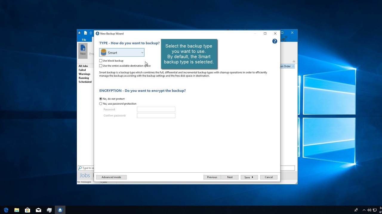 How to backup with Backup4all 8 - YouTube