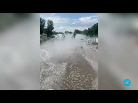 Wind, Regen und Hagel in Argentinien