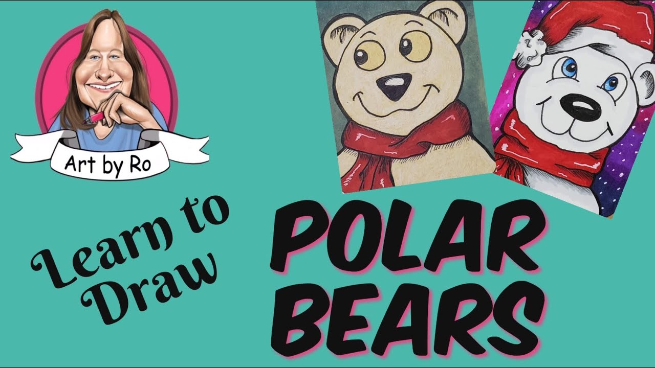How to Draw Polar Bears (step by step) - YouTube