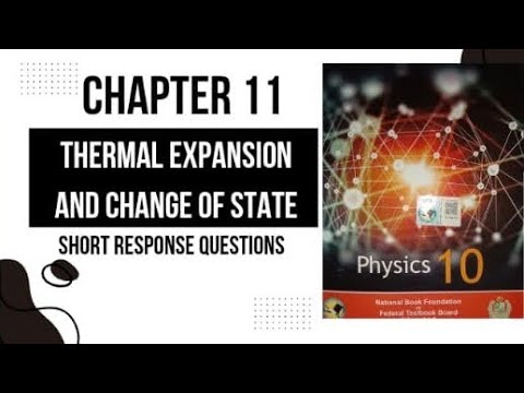 Class 10 physics unit 11 thermal transformations |Short response questions Federal board 2025 ...