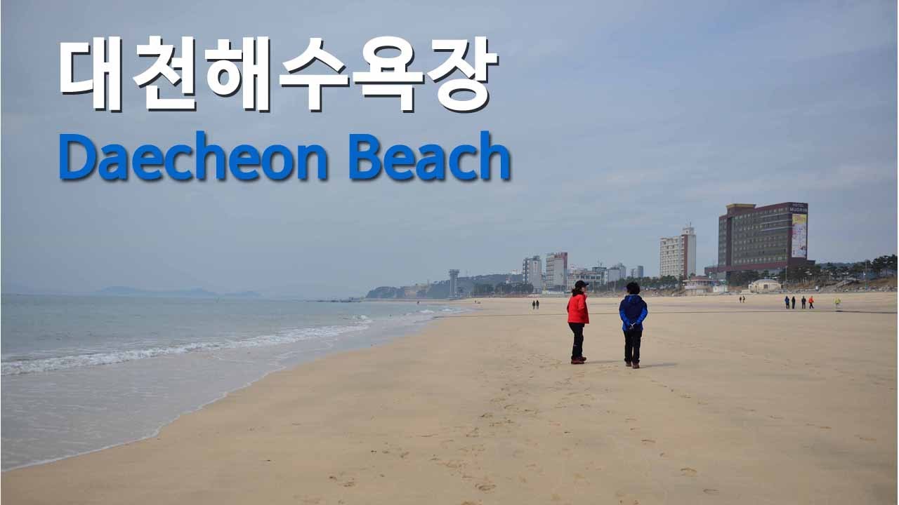 대천해수욕장 Daecheon Beach - YouTube