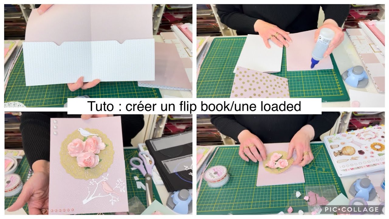 Tuto : créer un flip book/une loaded/facile/débutante - YouTube