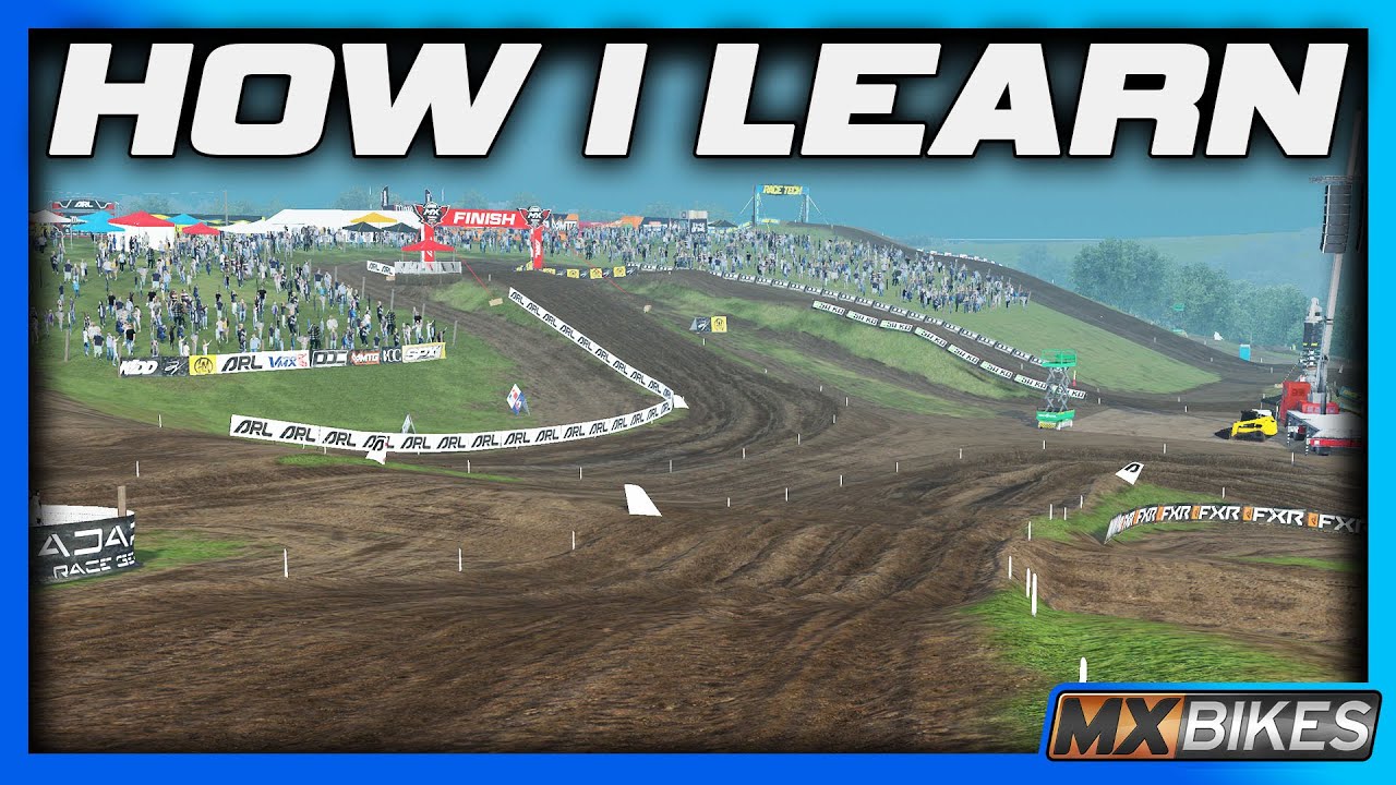 How Does An MX Bikes Pro Learn A Track Before A Race - YouTube
