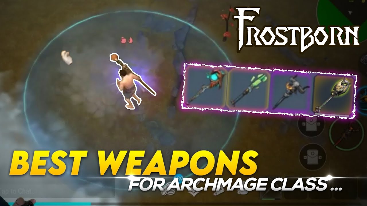 NEW BEST WEAPONS for Archmage Class in Frostborn. BREAK THE GAME! - YouTube