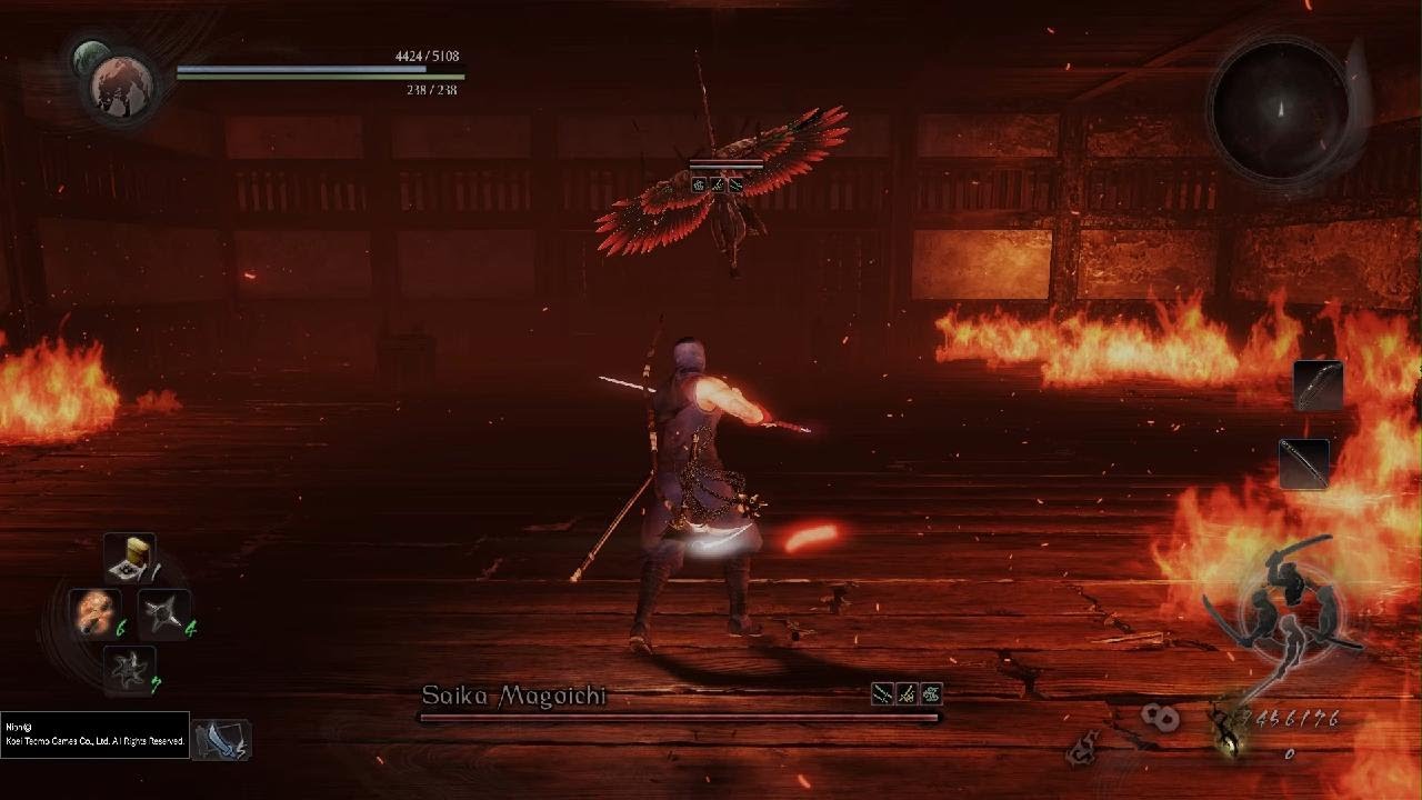 Nioh: Saika magoichi-no damage-way of the demon-katana - YouTube