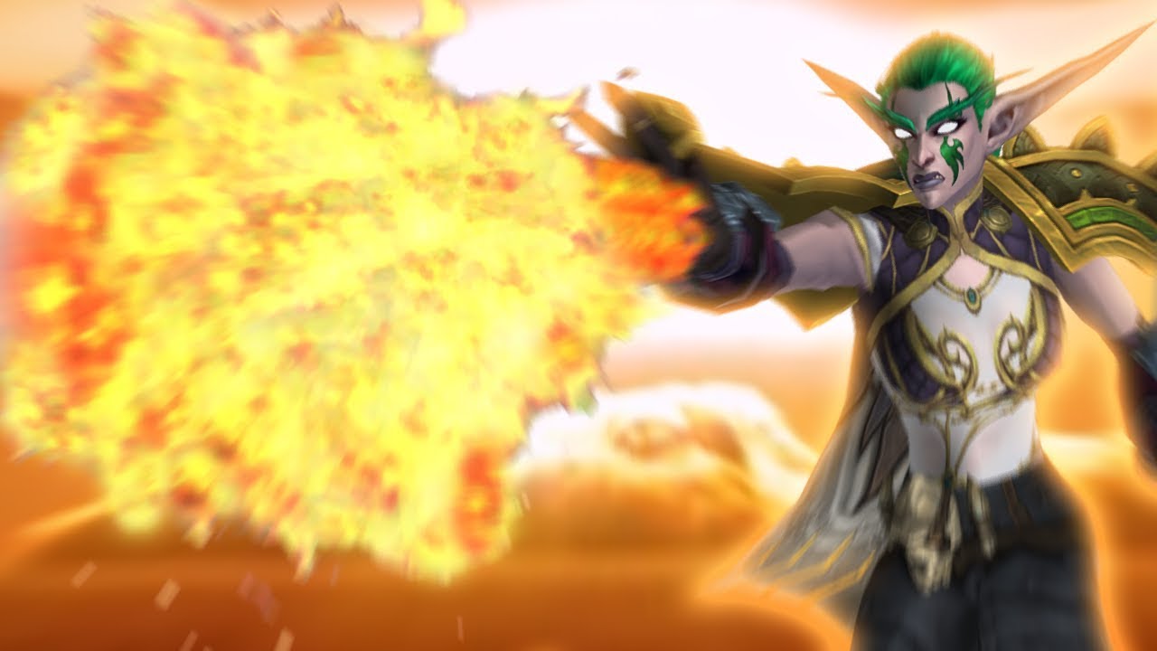 Fire Mage Burst is INSANE in WoW BFA - YouTube