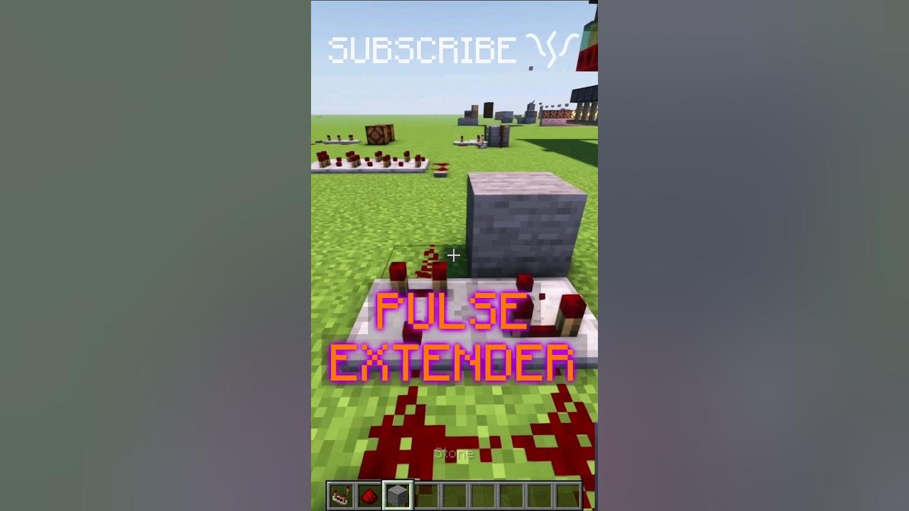 EXTEND your PULSES with the PULSE EXTENDER | Redstone with PsiVolt # ...