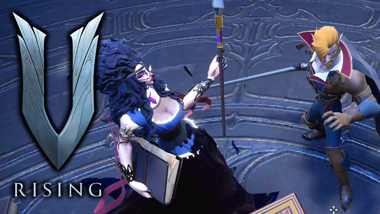 Maja the Dark Savant paper cut? Study time! | V Rising - 14 - YouTube