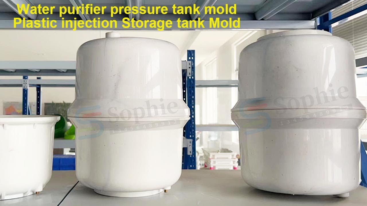 Water purifier pressure tank mold Plastic injection Storage tank Mold ...
