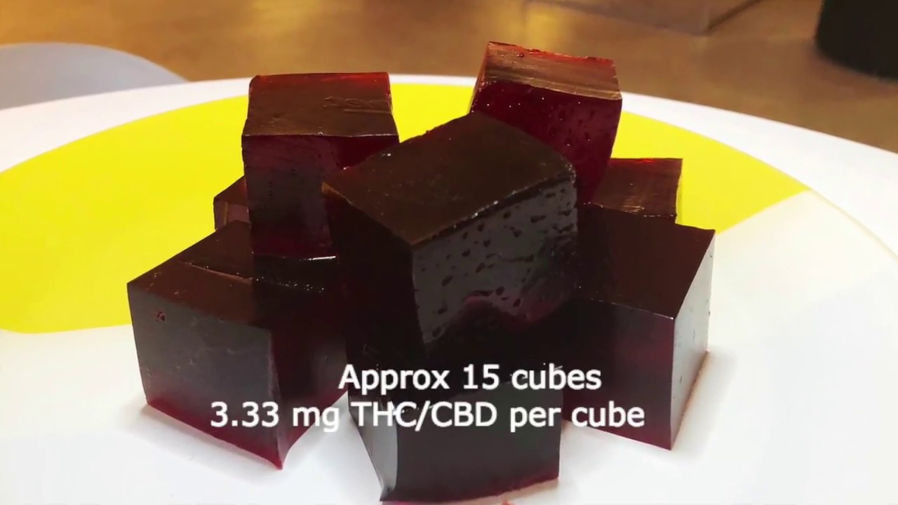 Easy Cherry Cola Cannabis Infused Jello Cubes / Shots - YouTube