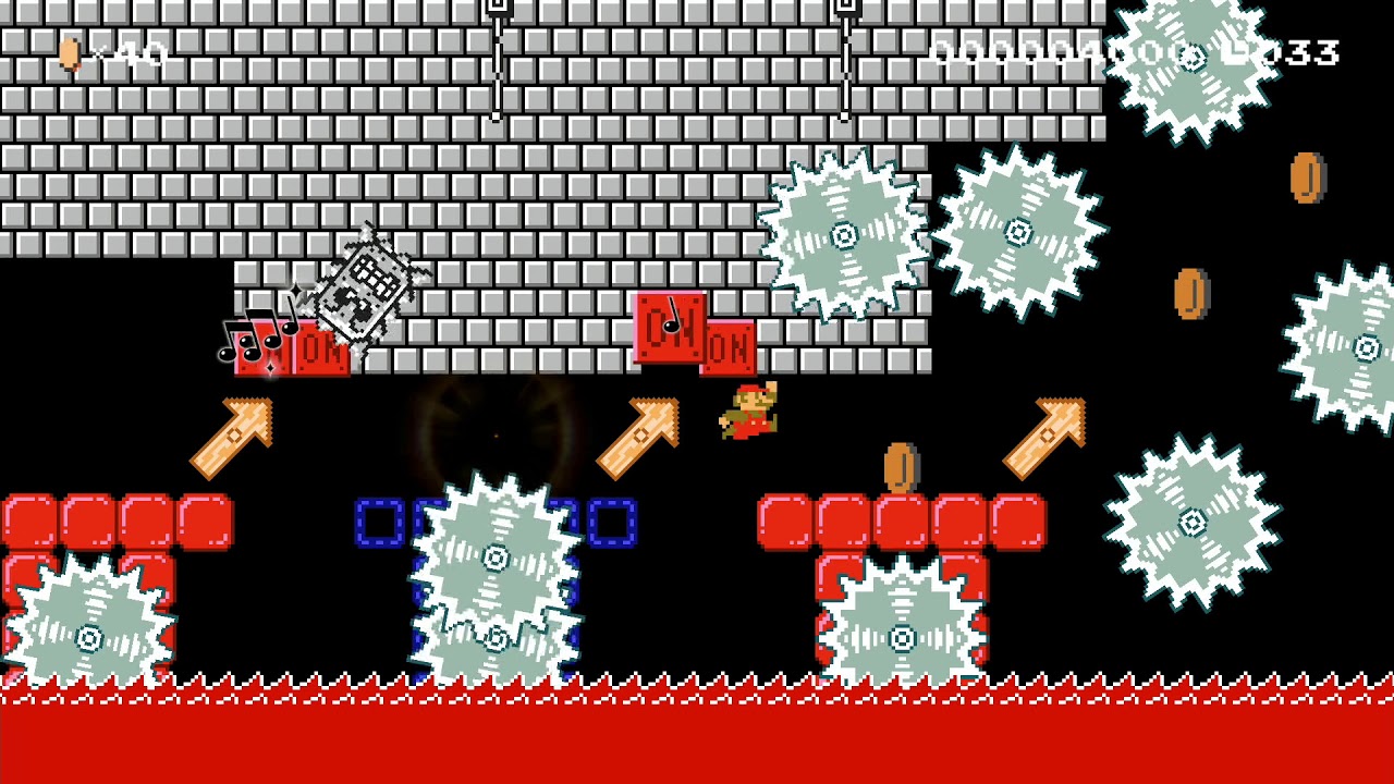 ★Avoid Grinders SPEED RUN★ by ゆー☆ひろゆー 🍄 Super Mario Maker 2 #ahl 😶 No ...