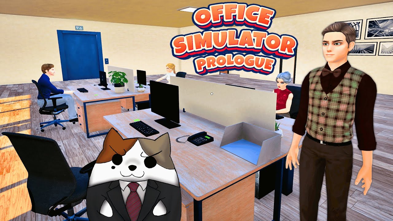 Office Simulator: Prologue First Look! | From Intern to Big Boss! - YouTube