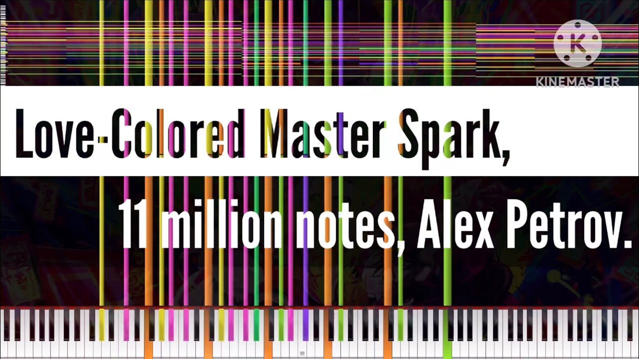 [Black Midi] Love-Colored Master Spark, 11 million notes, Alex Petrov ...