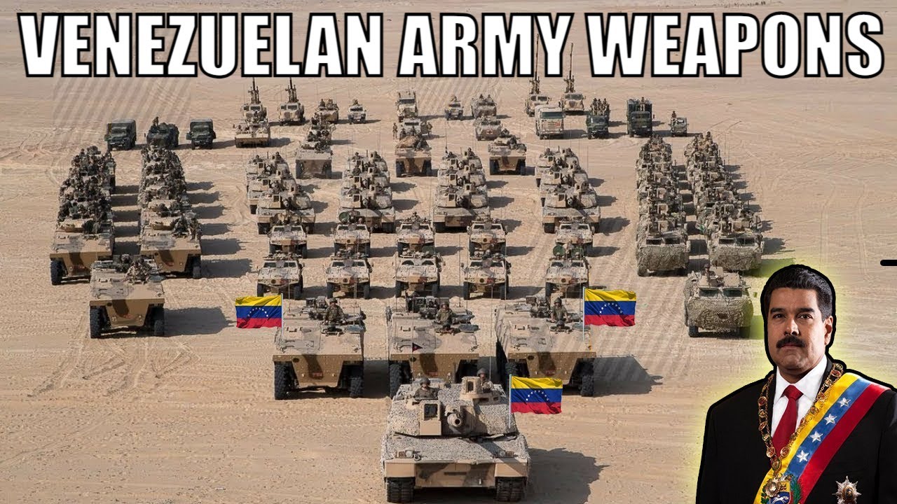 Venezuela Army Weapons (All Weapons) - YouTube