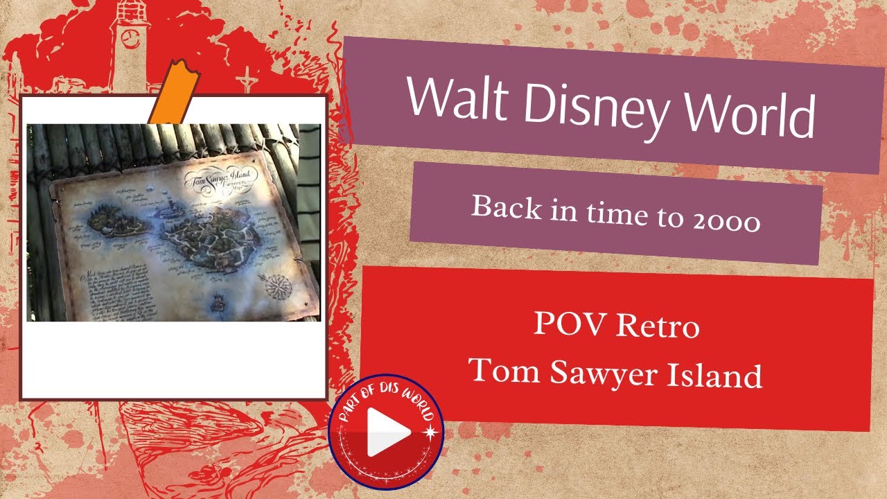 Retro Walt Disney World POV Tom Sawyer Island - YouTube