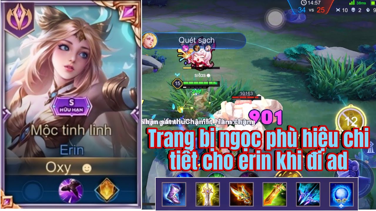 Build Đồ Erin Đi AD Chi Tiết Mùa S2 - 2024 Cho Mọi Người Tham Khảo ...