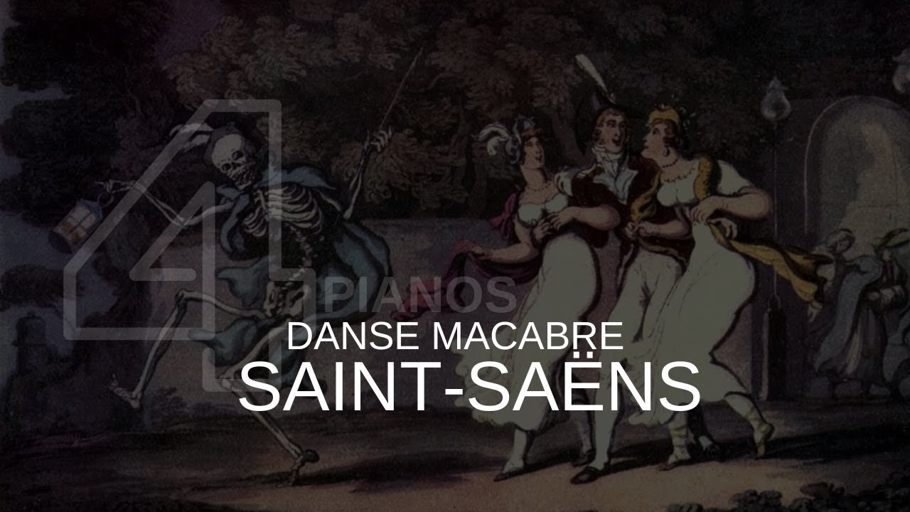 Saint-Saëns: Danse Macabre (4 Pianos) - YouTube