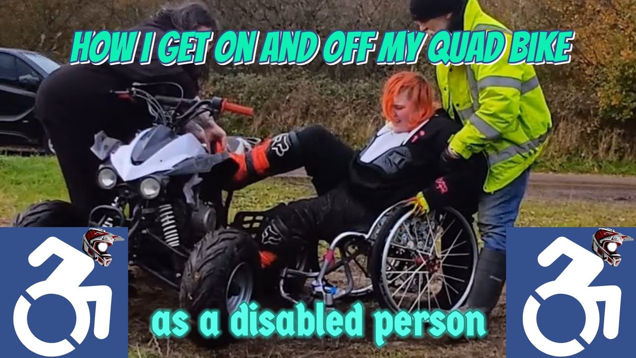 How I get on and off my quad bike as a disabled person | adaptive ...
