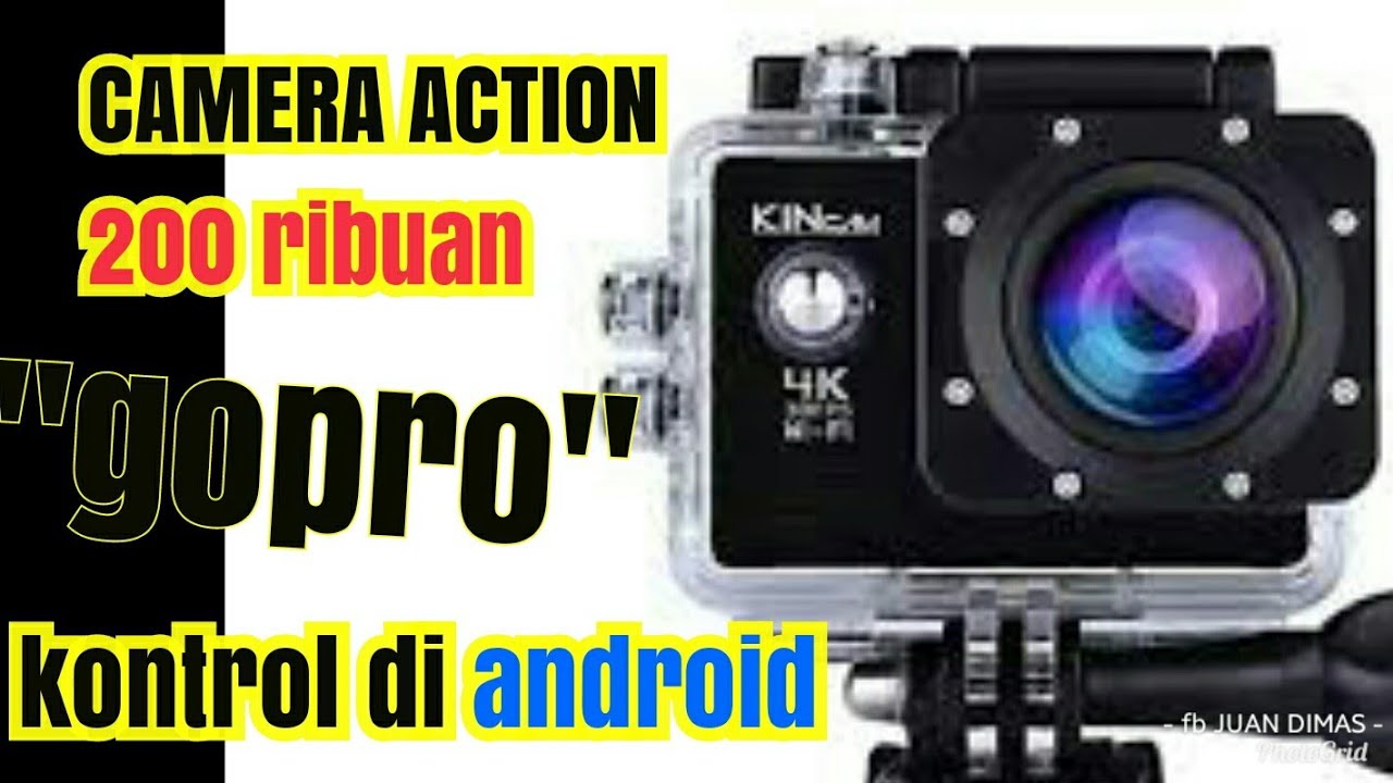 KAMERA 200 RIBU-an untuk youtuber pemula 4K WIFI - YouTube