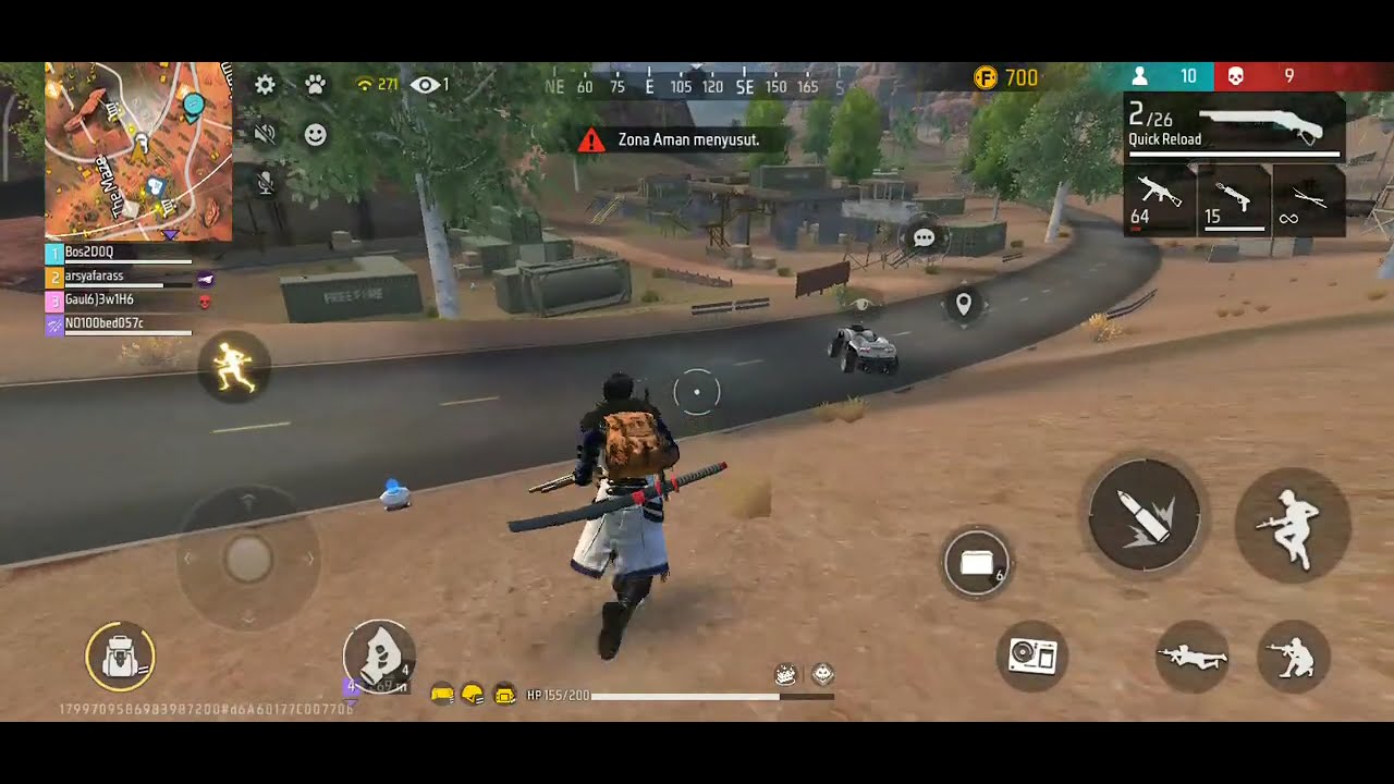 halo semuanya kita main ff game bagus 2 ff mx - YouTube