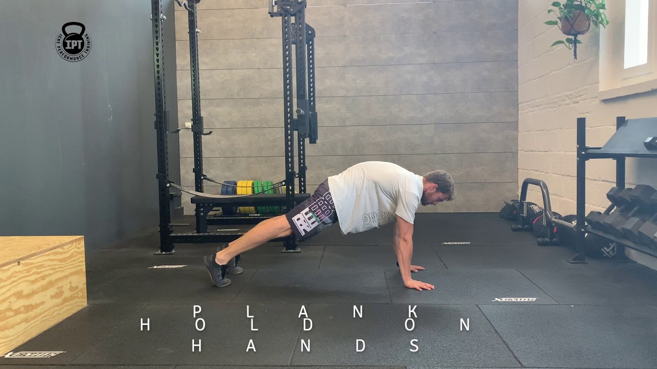Plank Hold on Hands - YouTube