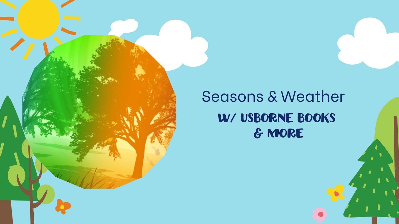 Seasons & Weather Books for Kids - YouTube