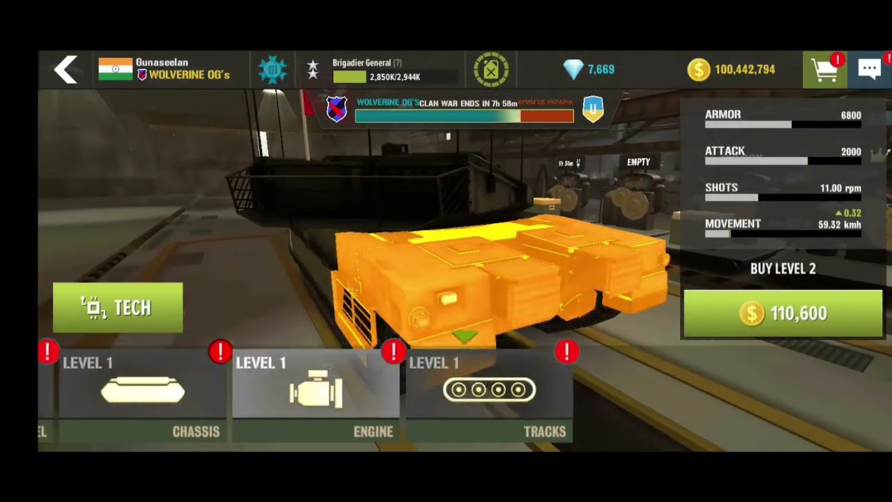 War Machines Gunaseelan Gameplay | Buying New Tier 9 Tank | Merkava ...