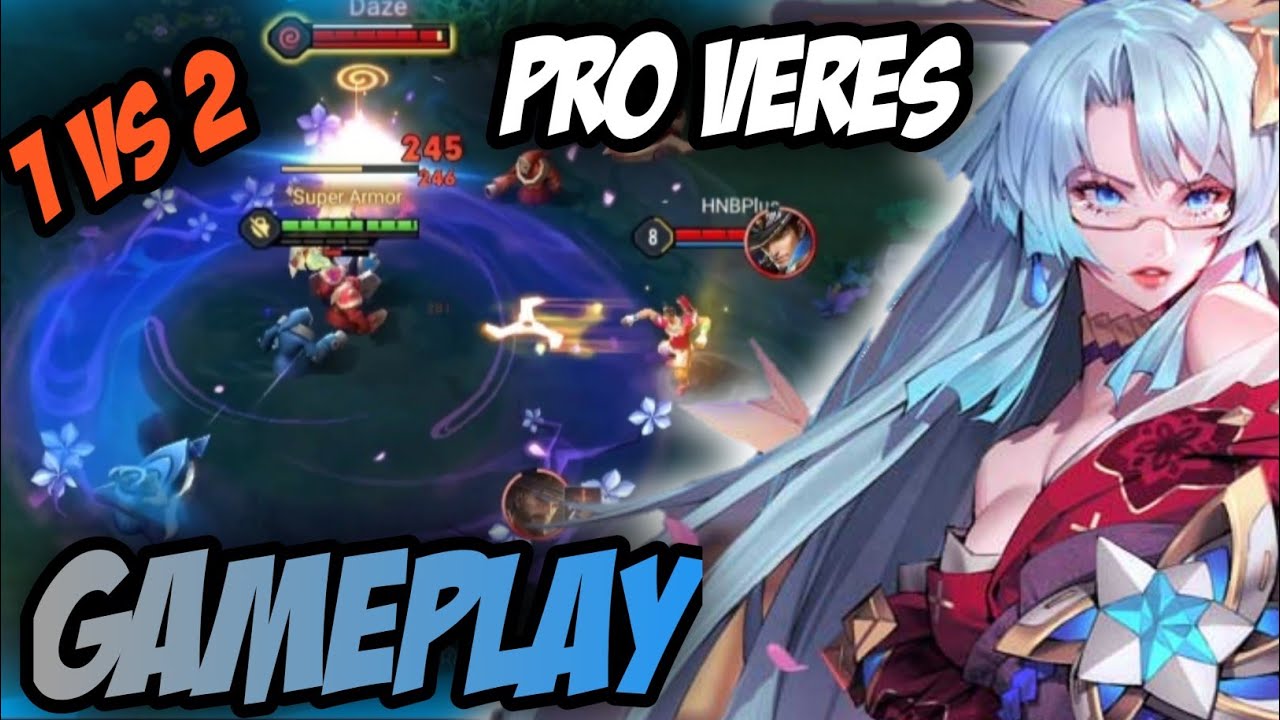 look what happens when you try to ambush Veres😌 VERES GAMEPLAY | AoV ...